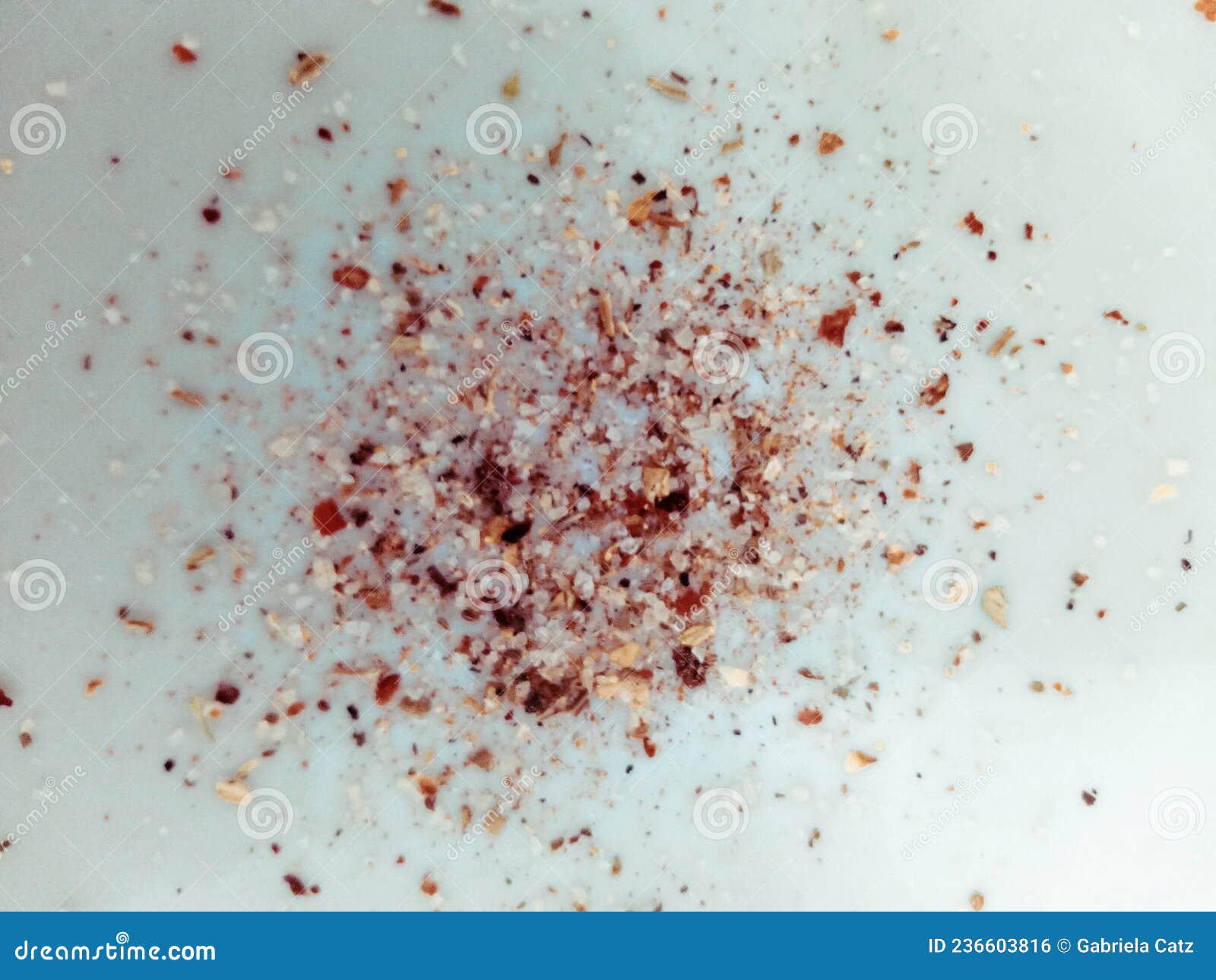 Colored dry condiments stock photo. Image of salt, flooring - 236603816