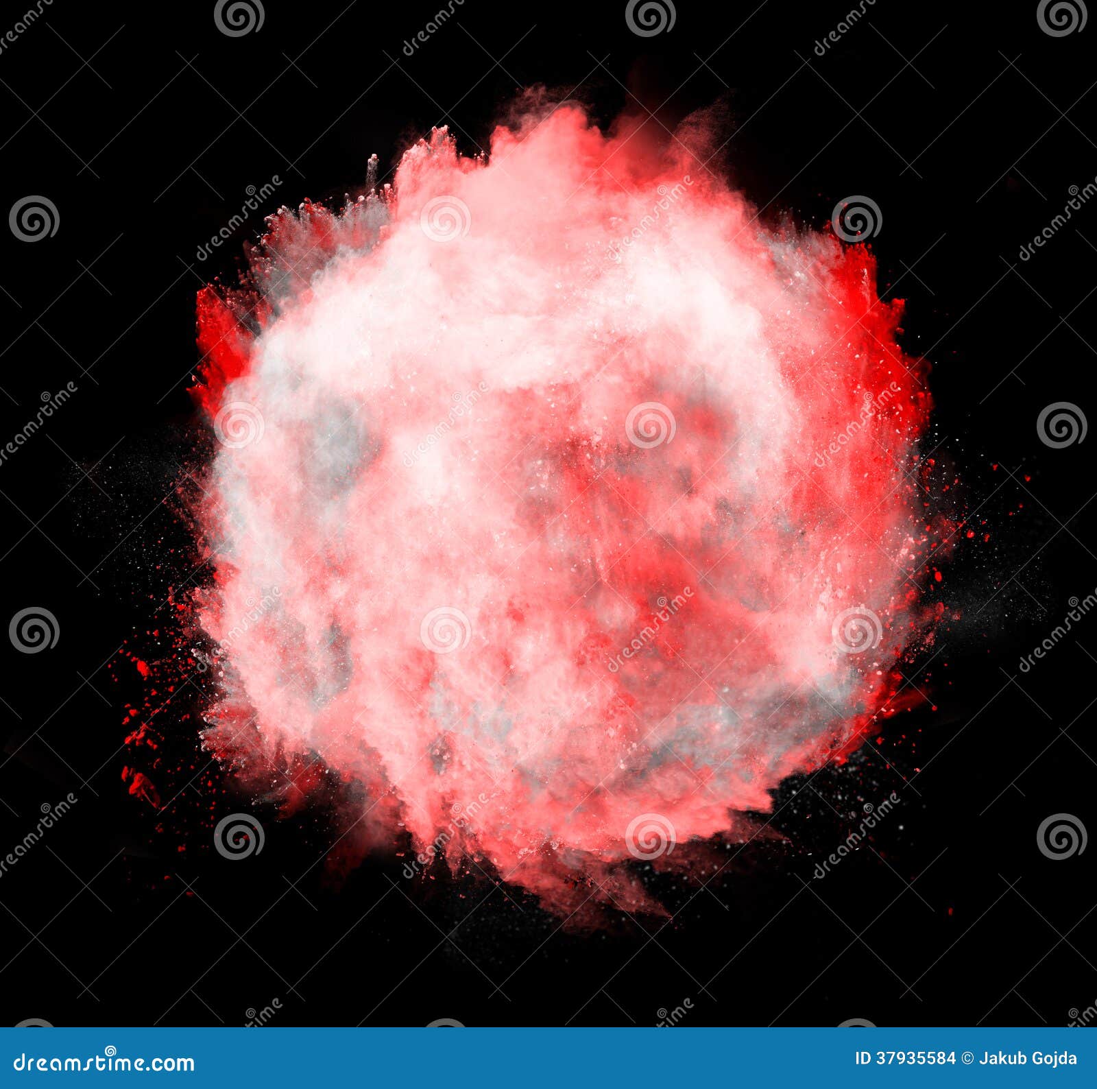 Colored dust stock photo. Image of burst, splatter, closeup - 37935584