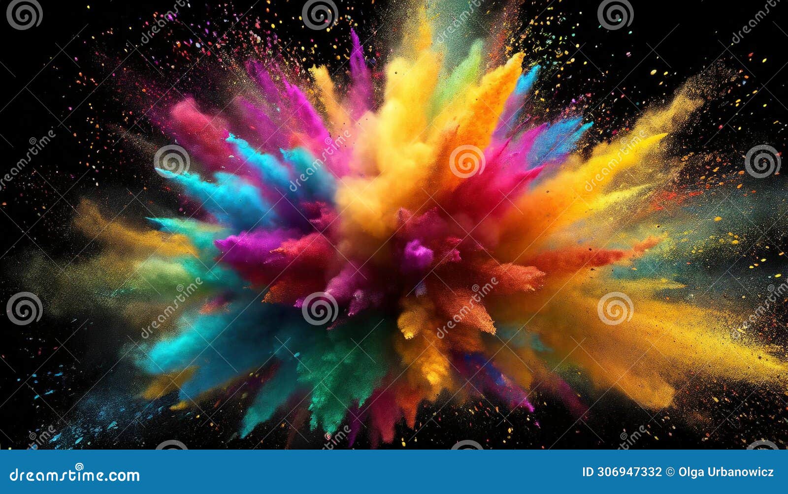 Colored Dust. Seamless Texture. Royalty-Free Stock Image ...