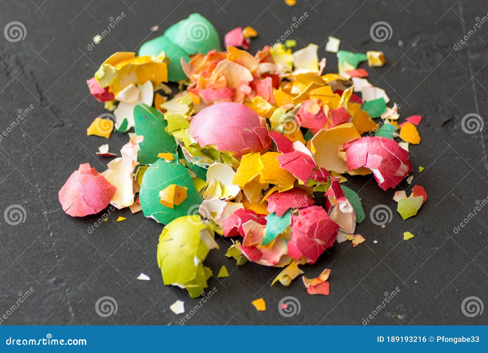 Colored Easter Eggs Shells Abstract Symbol Stock Photo - Image of ...