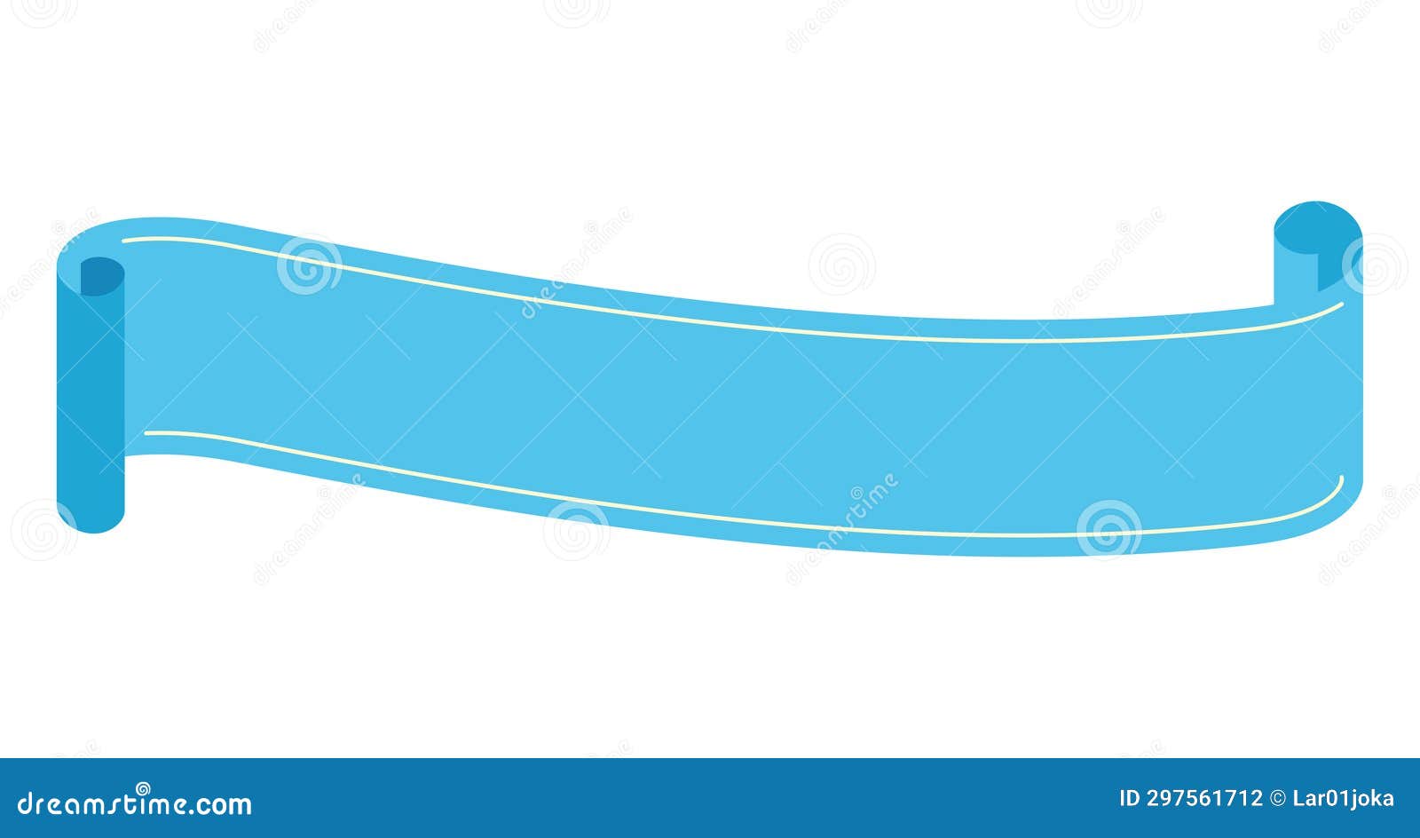 Colored Empty Ribbon Vector Stock Illustration - Illustration of vector ...