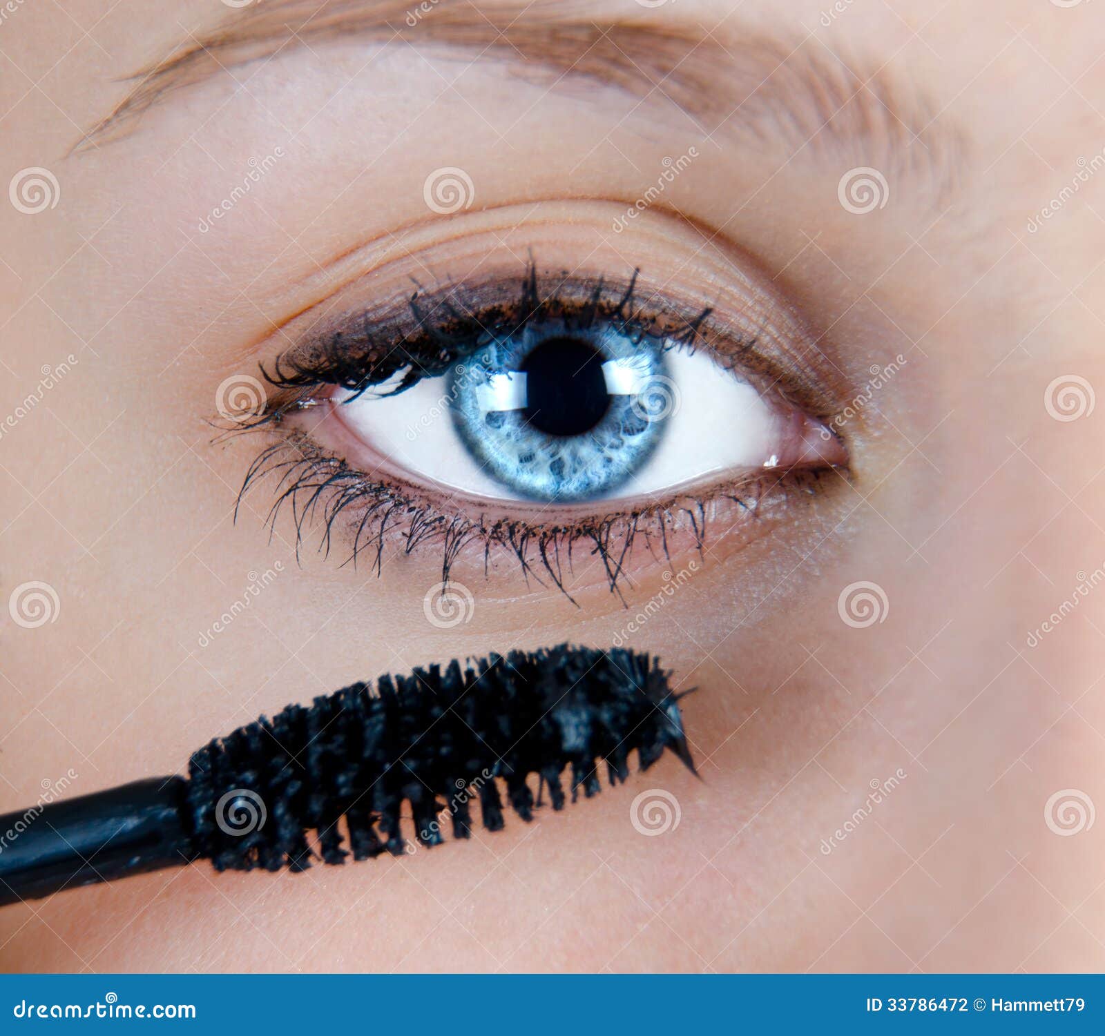 Colored eye stock photo. Image of medical, pupil, diagnostic - 33786472