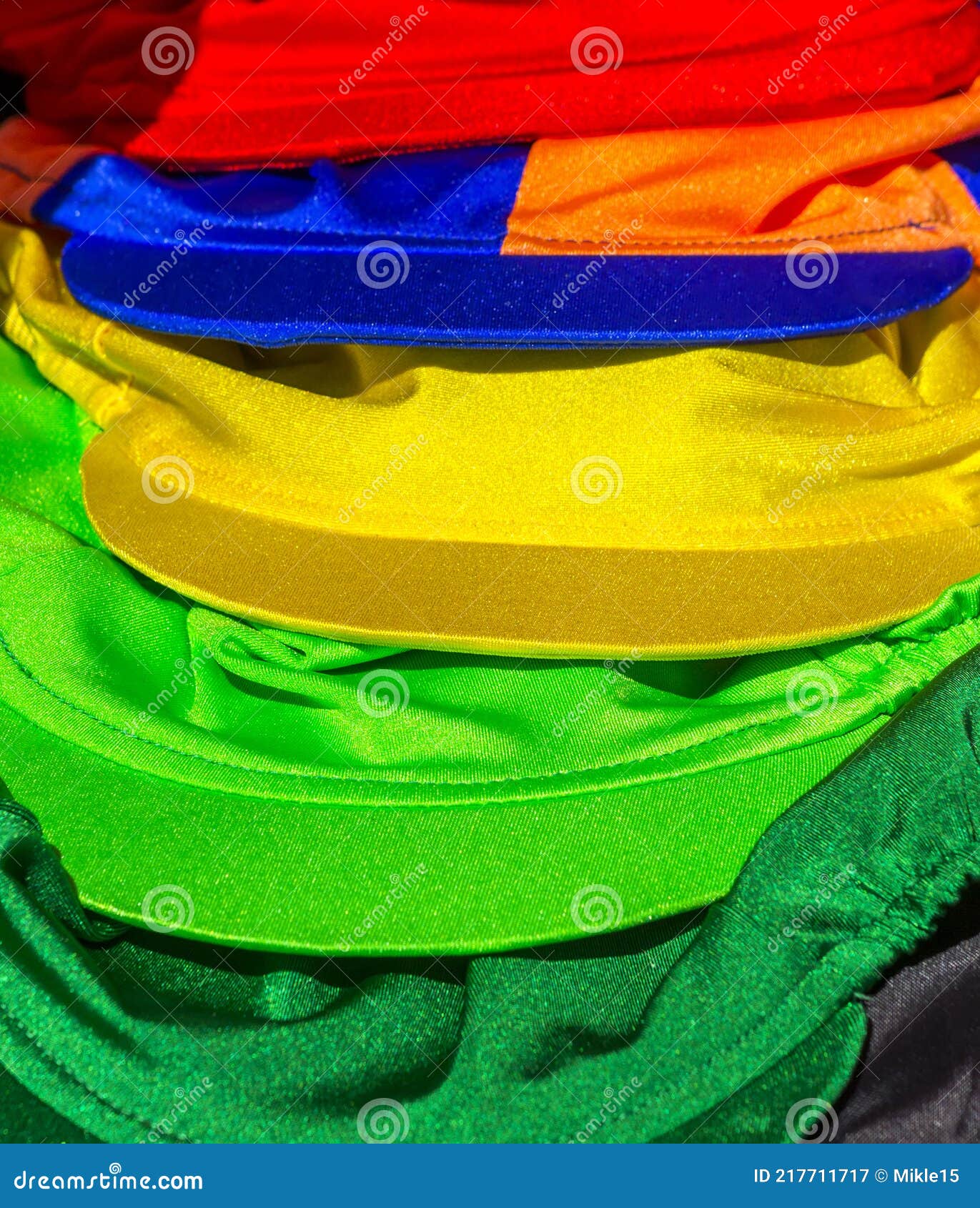 Colored fabric samples stock image. Image of material - 217711717