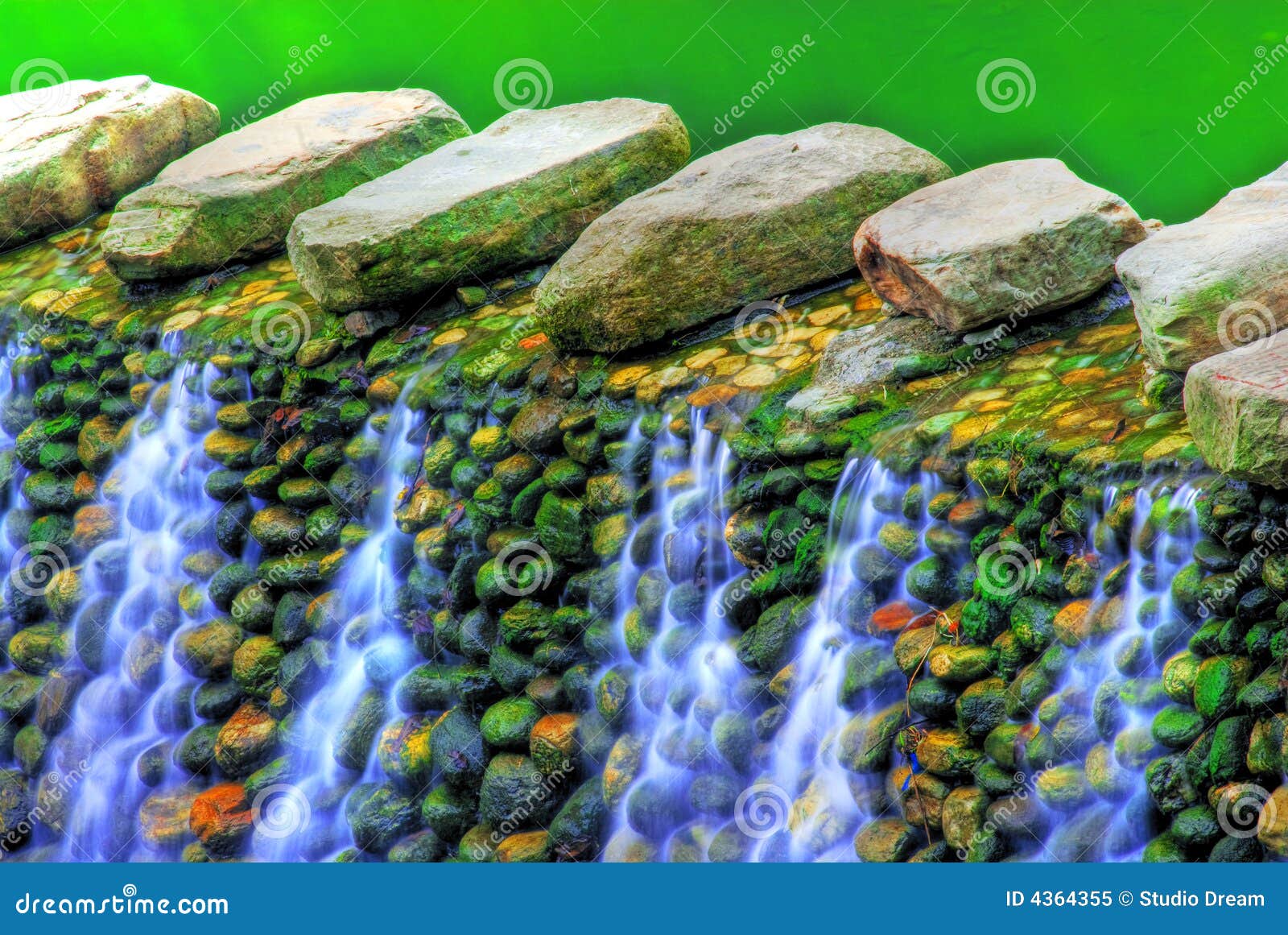 Colored Falls stock image. Image of beautiful, colors - 4364355