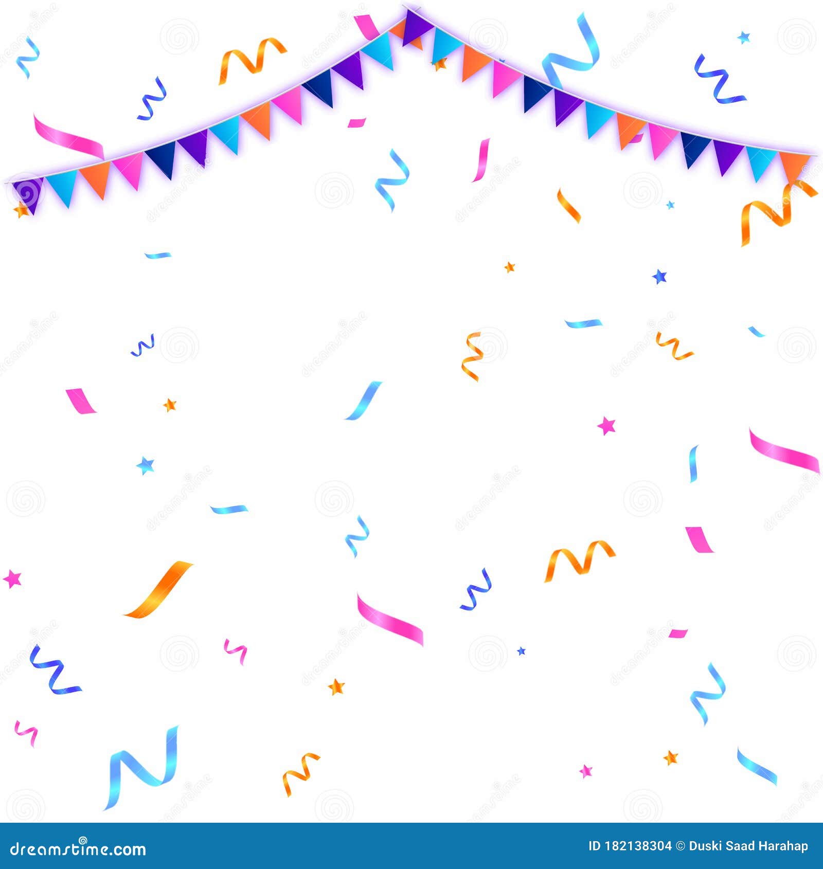 Colored Festoons Stock Illustrations – 77 Colored Festoons Stock ...