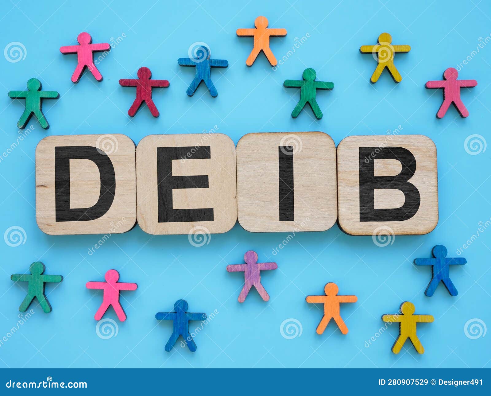 Colored Figurines and the Abbreviation DEIB Diversity, Equity ...