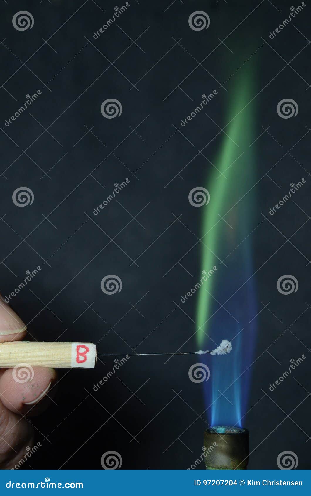 Colored Fire stock photo. Image of green, university - 97207204