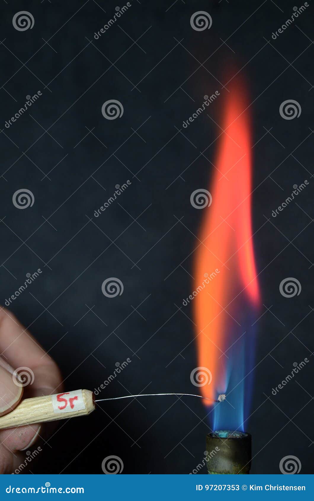 Colored Fire stock image. Image of laboratory, fire, school - 97207353