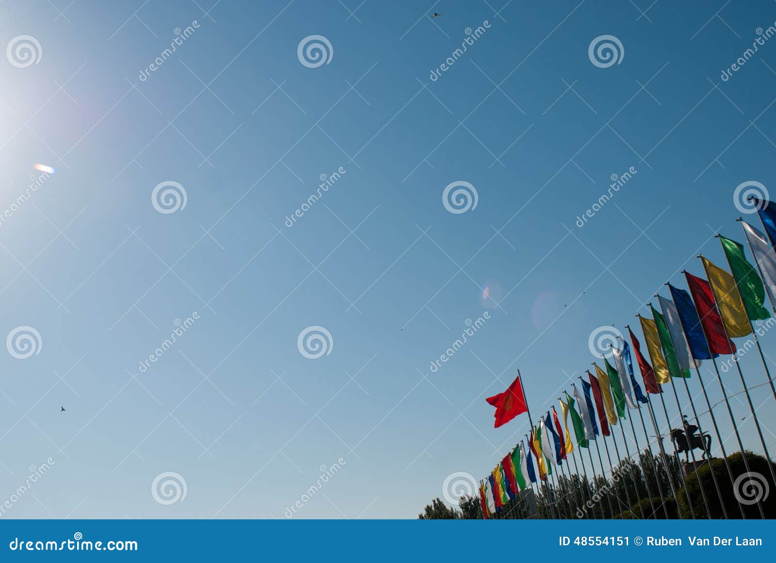 Colored Flags Stock Image | CartoonDealer.com #74257303
