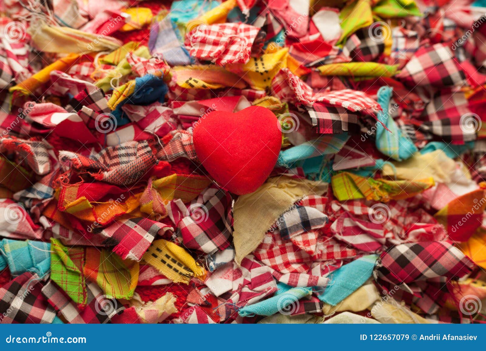 Colored Flaps Pieces Bright Different Cloth Flaps Stock Image - Image ...