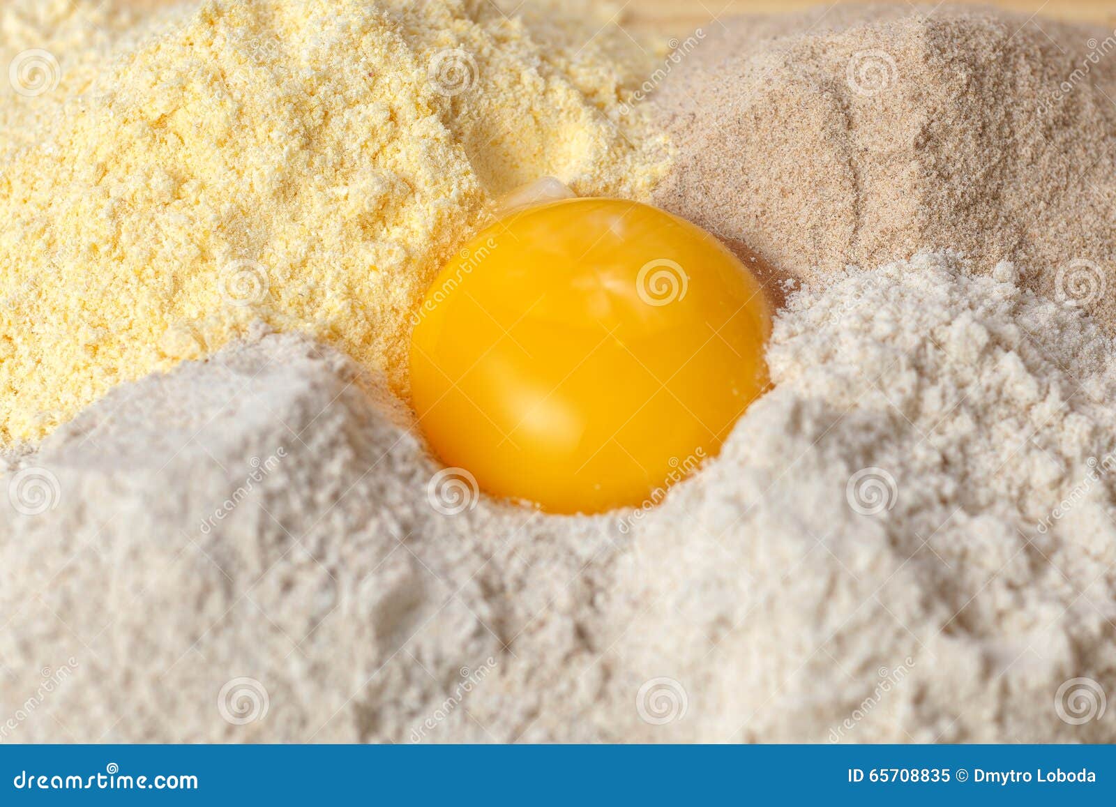 Colored flour with egg stock image. Image of background - 65708835