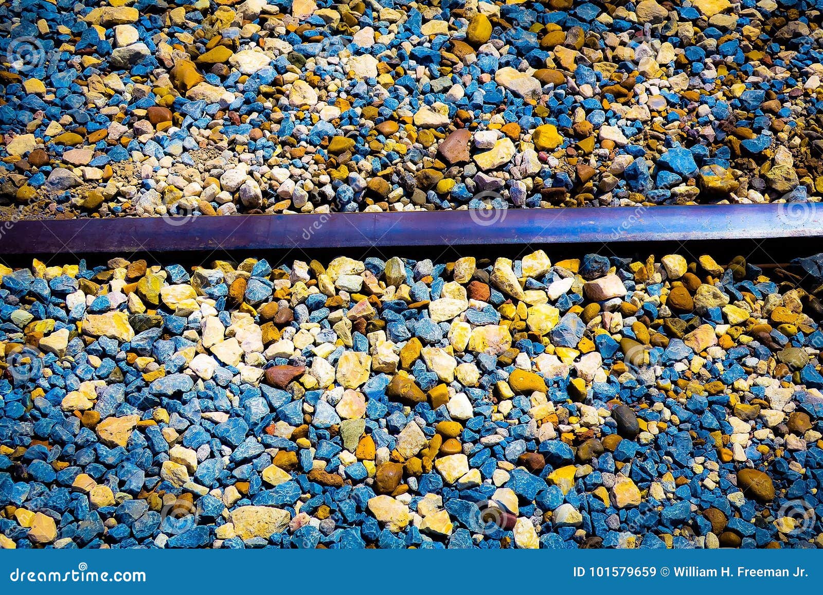 Order in color stock image. Image of colored, iron, rail - 101579659