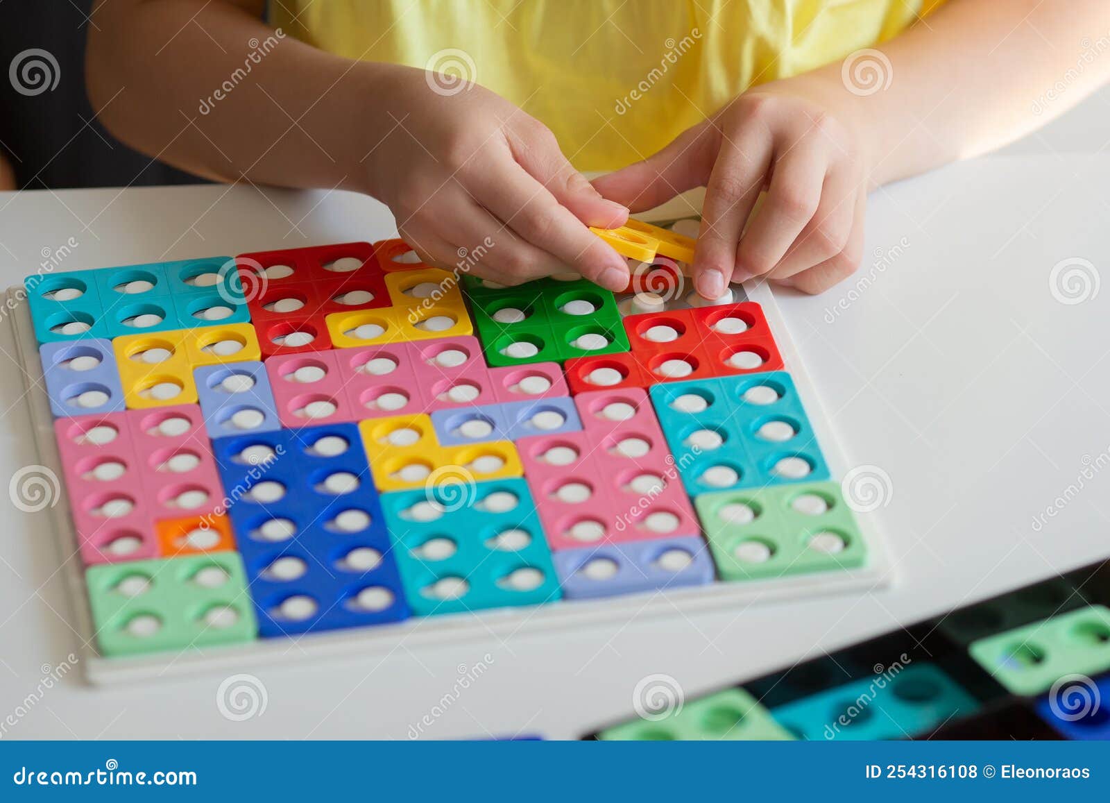 Colored Forms. Elementary Mathematics. Primary School. the Study of ...