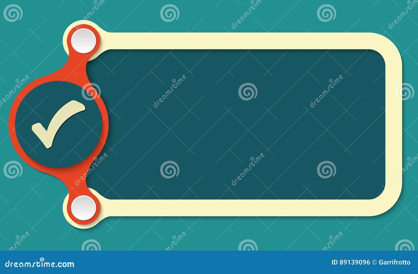 Colored frame stock vector. Illustration of design, element - 89139096