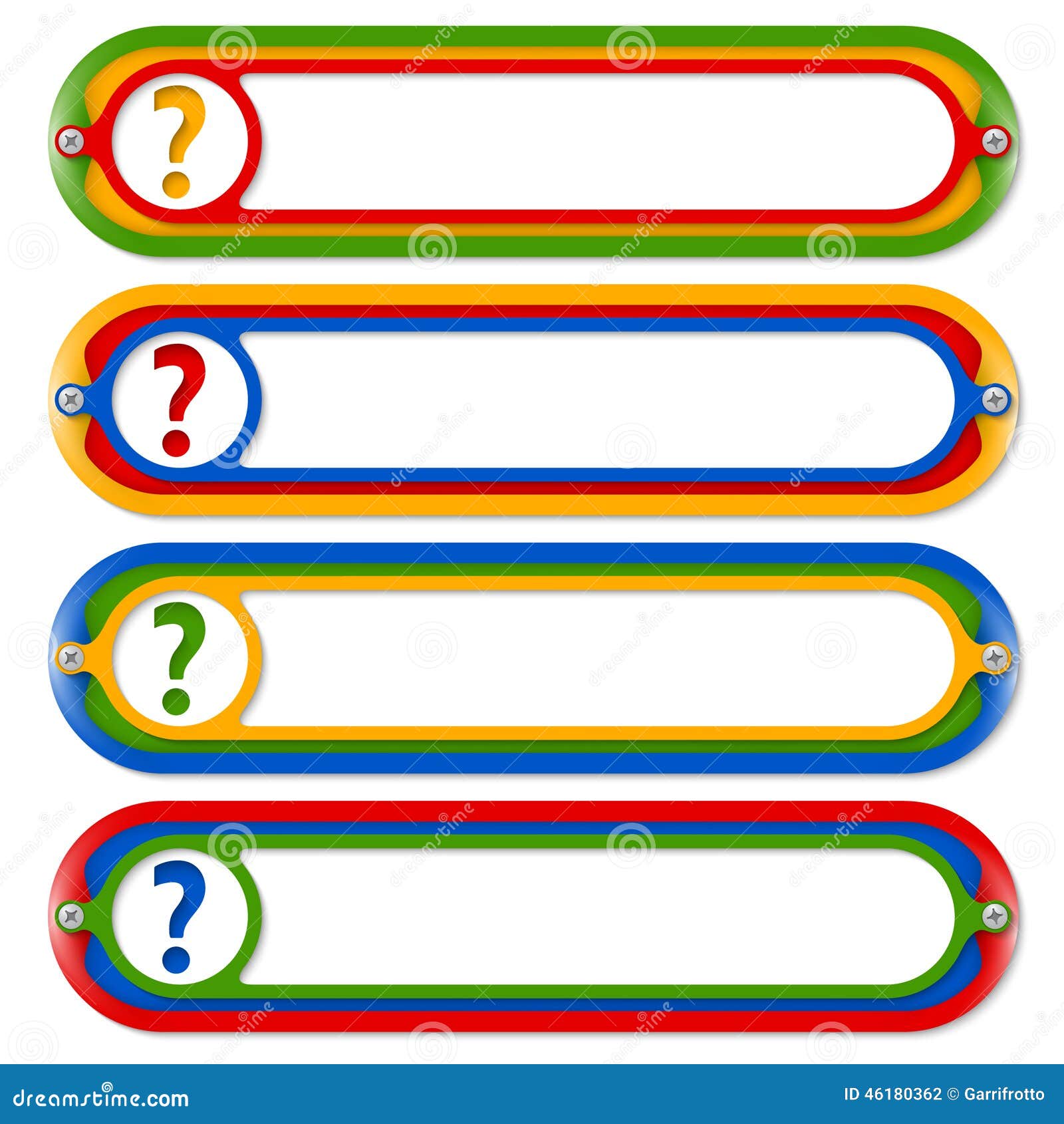 Colored Frames Stock Photography | CartoonDealer.com #47903528