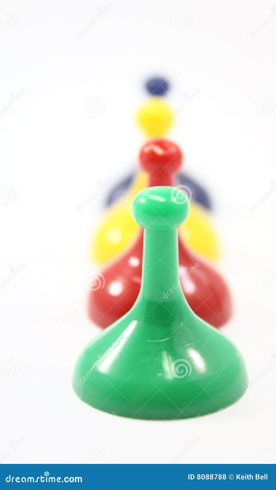 Colored Game Pieces stock photo. Image of board, squares - 8088788