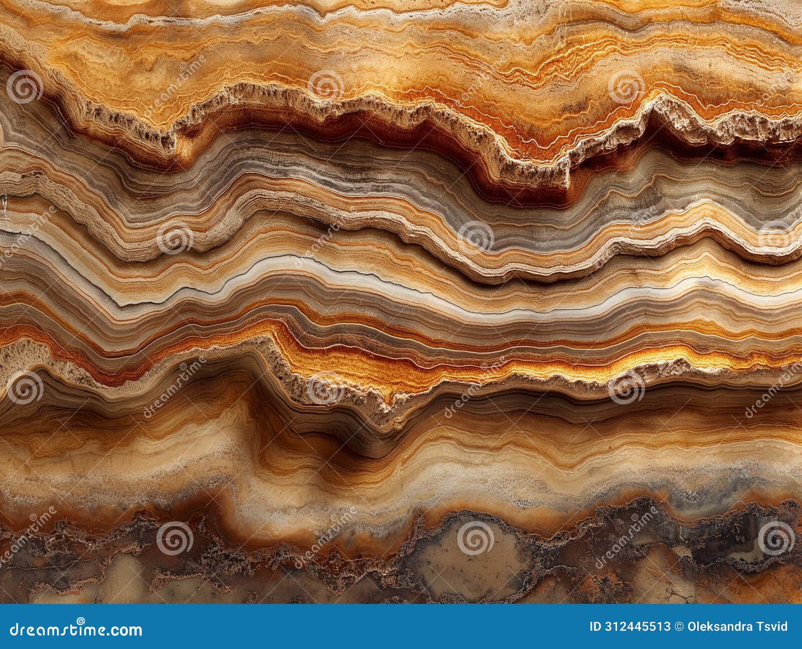 Colored Geological Layers, Geological History of the Earth, Rock Layers ...
