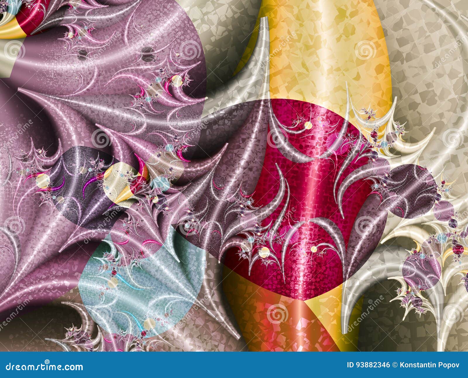 Colored geometric branch stock illustration. Illustration of branches ...