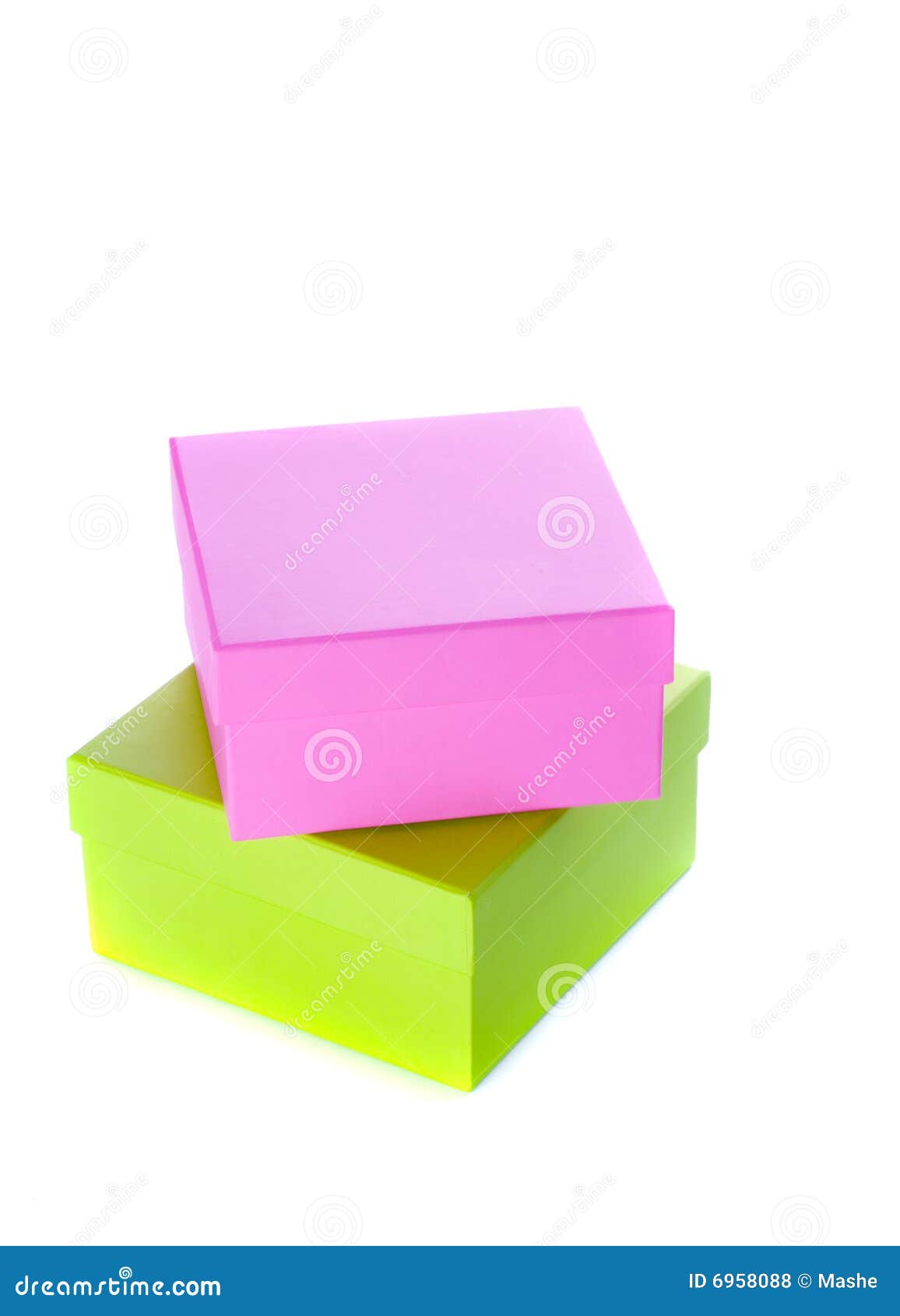 Colored gift boxes stock photo. Image of background, knot - 6958088