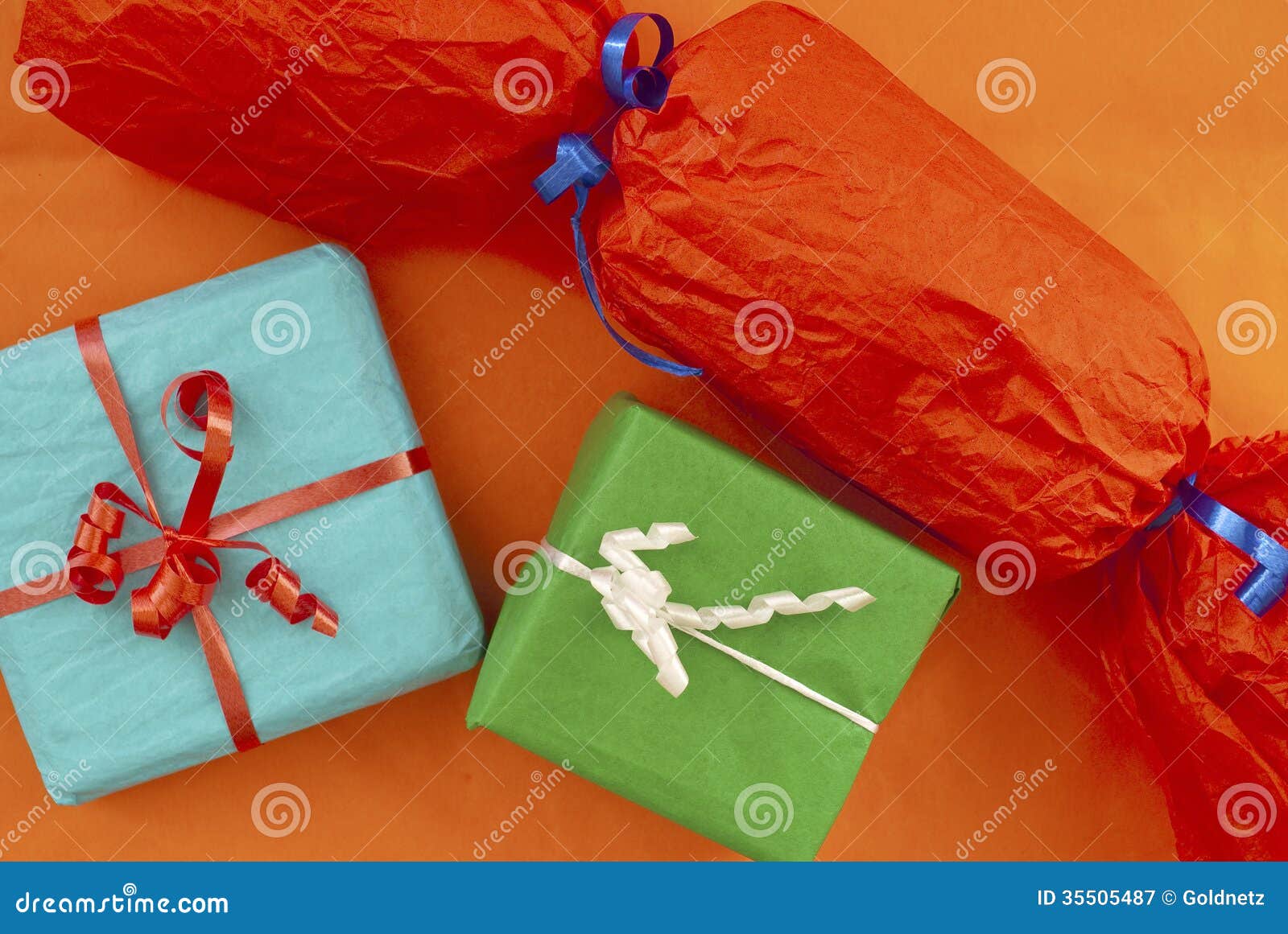Colored gifts stock image. Image of gourmet, happy, baked - 35505487