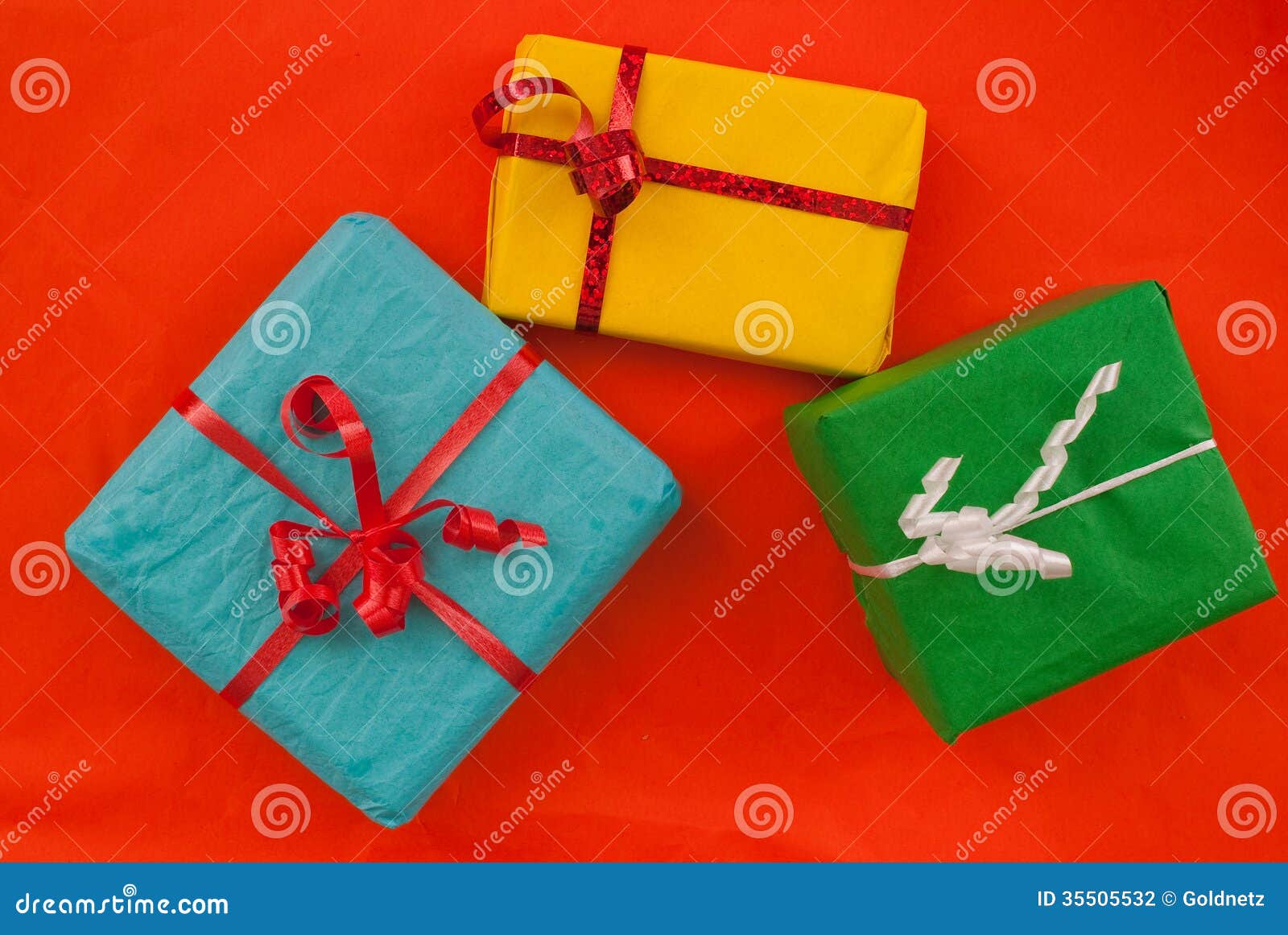 Colored gifts stock photo. Image of holiday, kids, label - 35505532