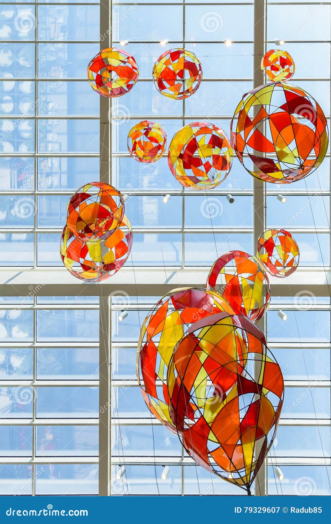 Colored Glass Balloons stock image. Image of background - 79329607