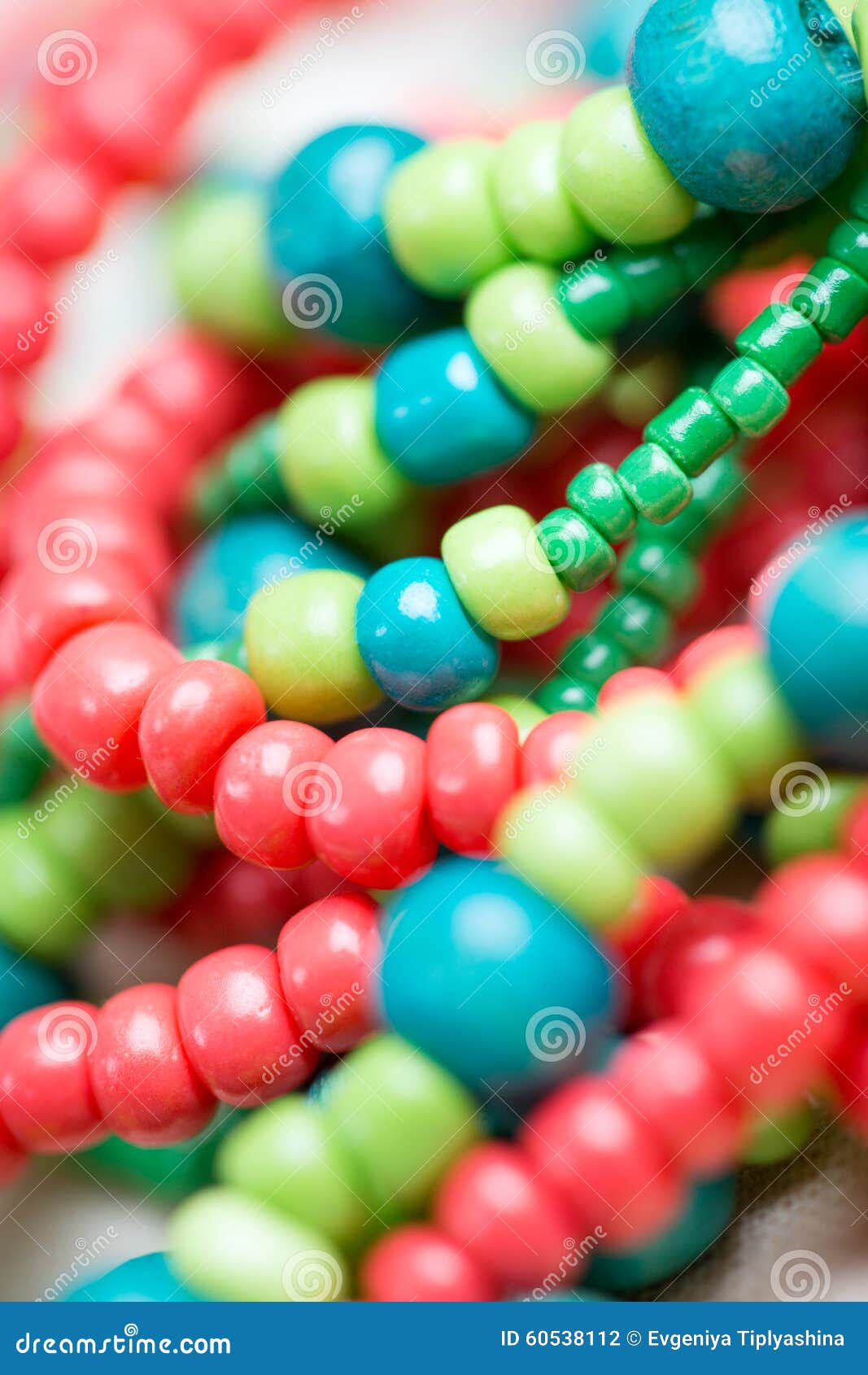 Colored glass beads stock photo. Image of bead, heap - 60538112
