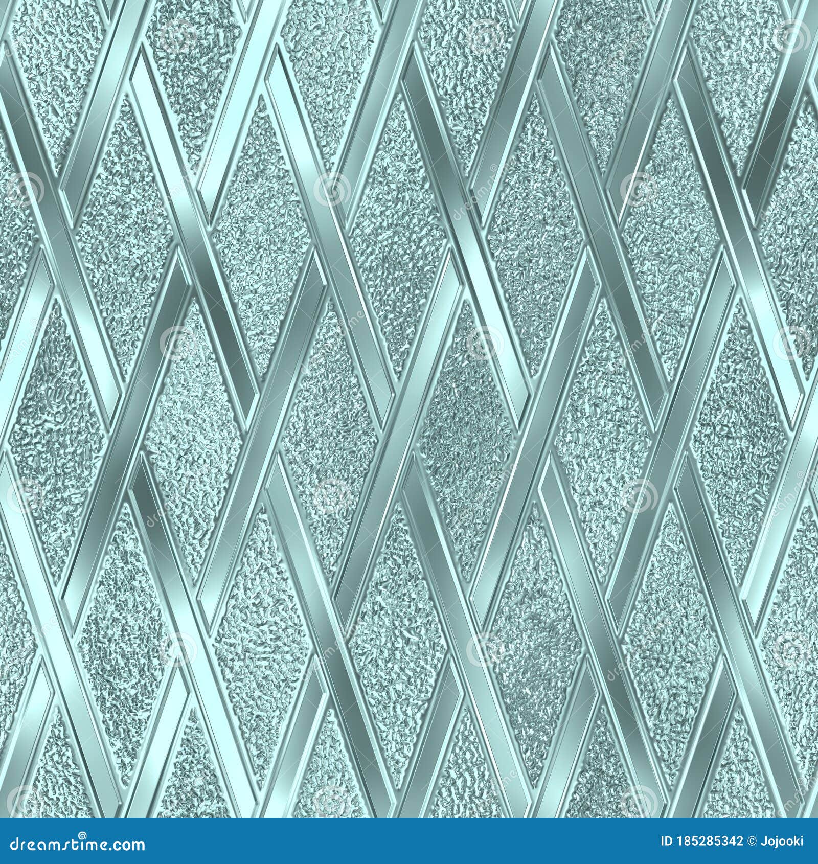 Colored Glass Seamless Texture for Window, 3d Illustration Stock ...