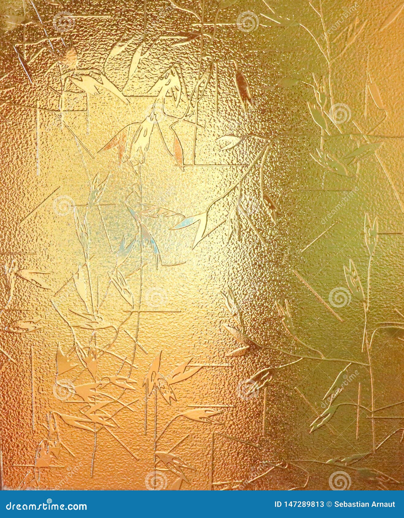 Colored Glass with Texture and Relief Stock Illustration - Illustration ...