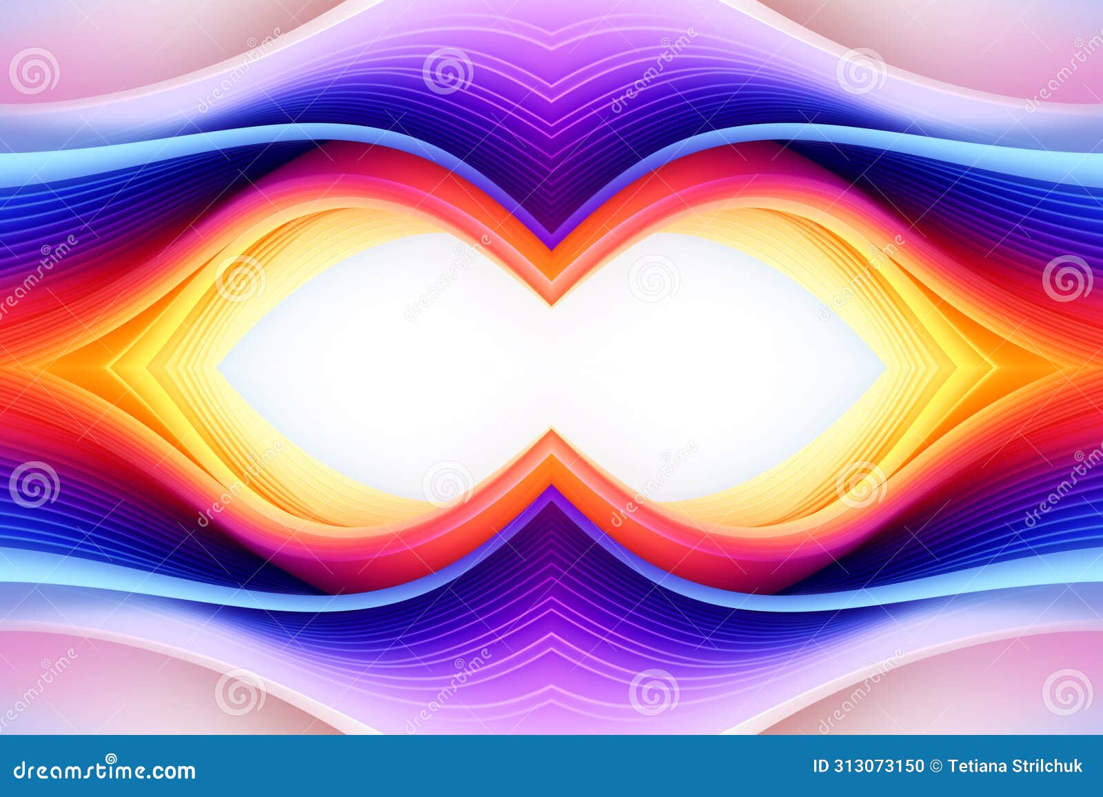 Colored Glasses Illusions. Infinity Background. Colored Banner. Web ...