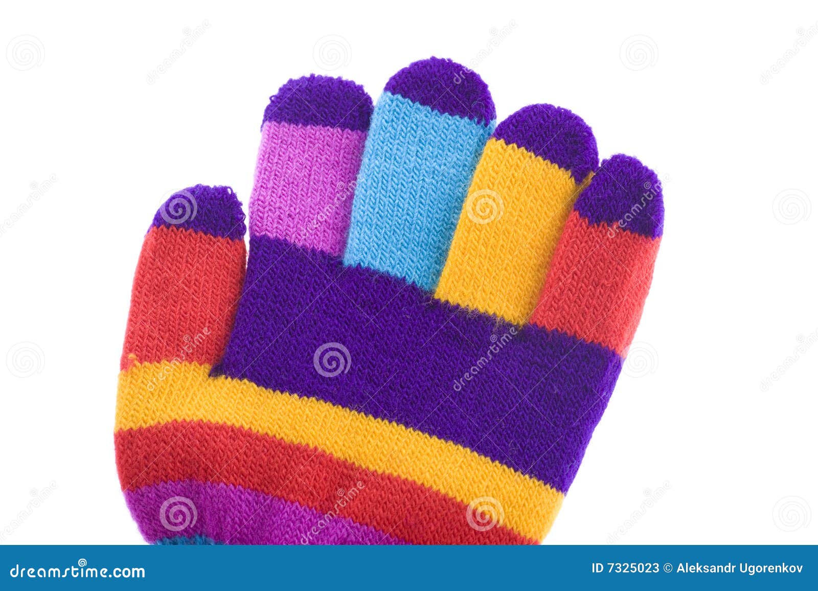 Colored glove closeup stock image. Image of seaso, wear - 7325023