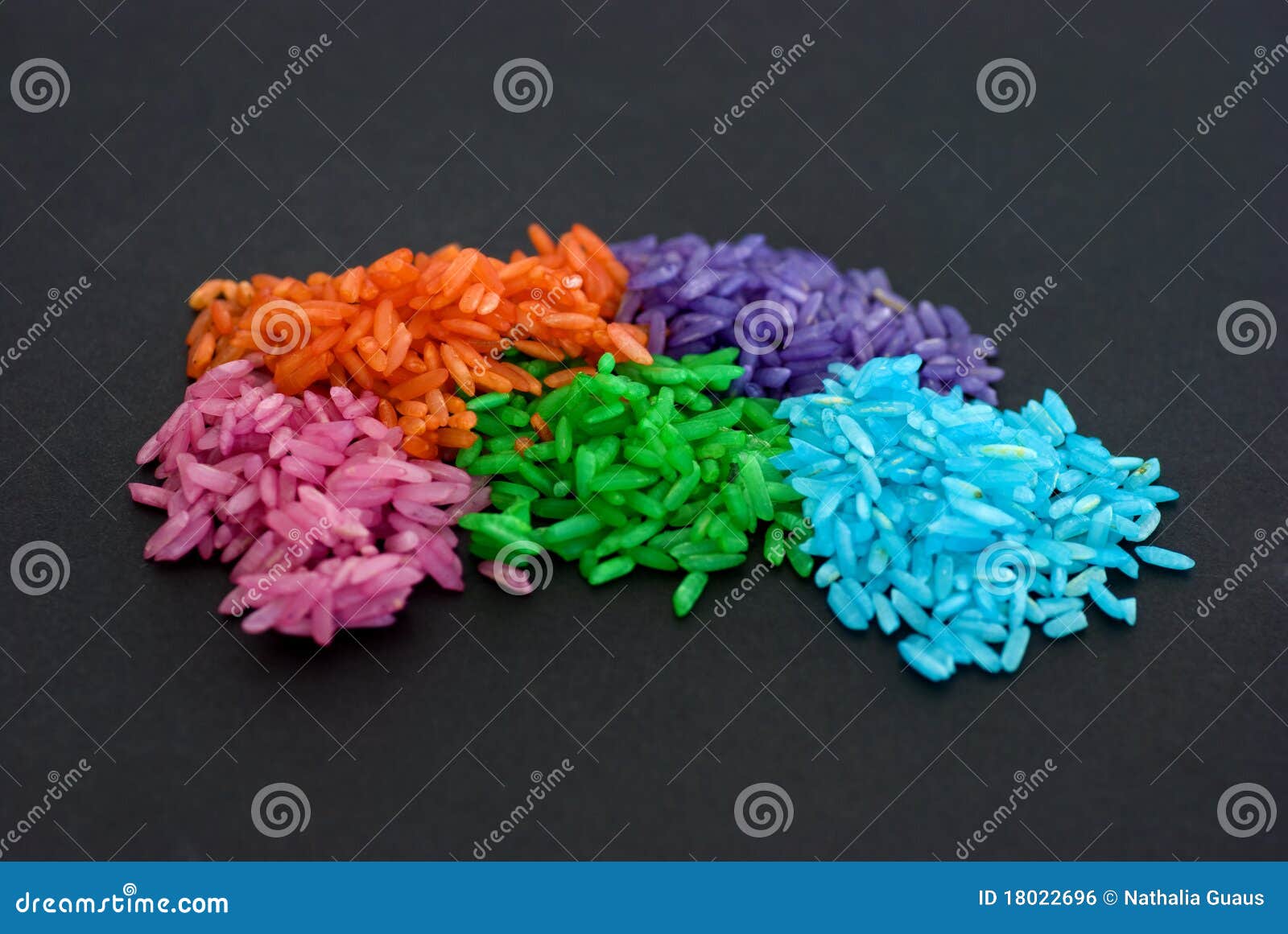Colored grain rice stock photo. Image of flour, minerals - 18022696