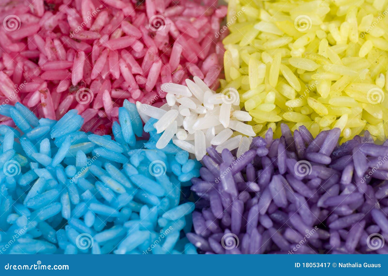 Colored grain rice stock image. Image of cereal, paella - 18053417