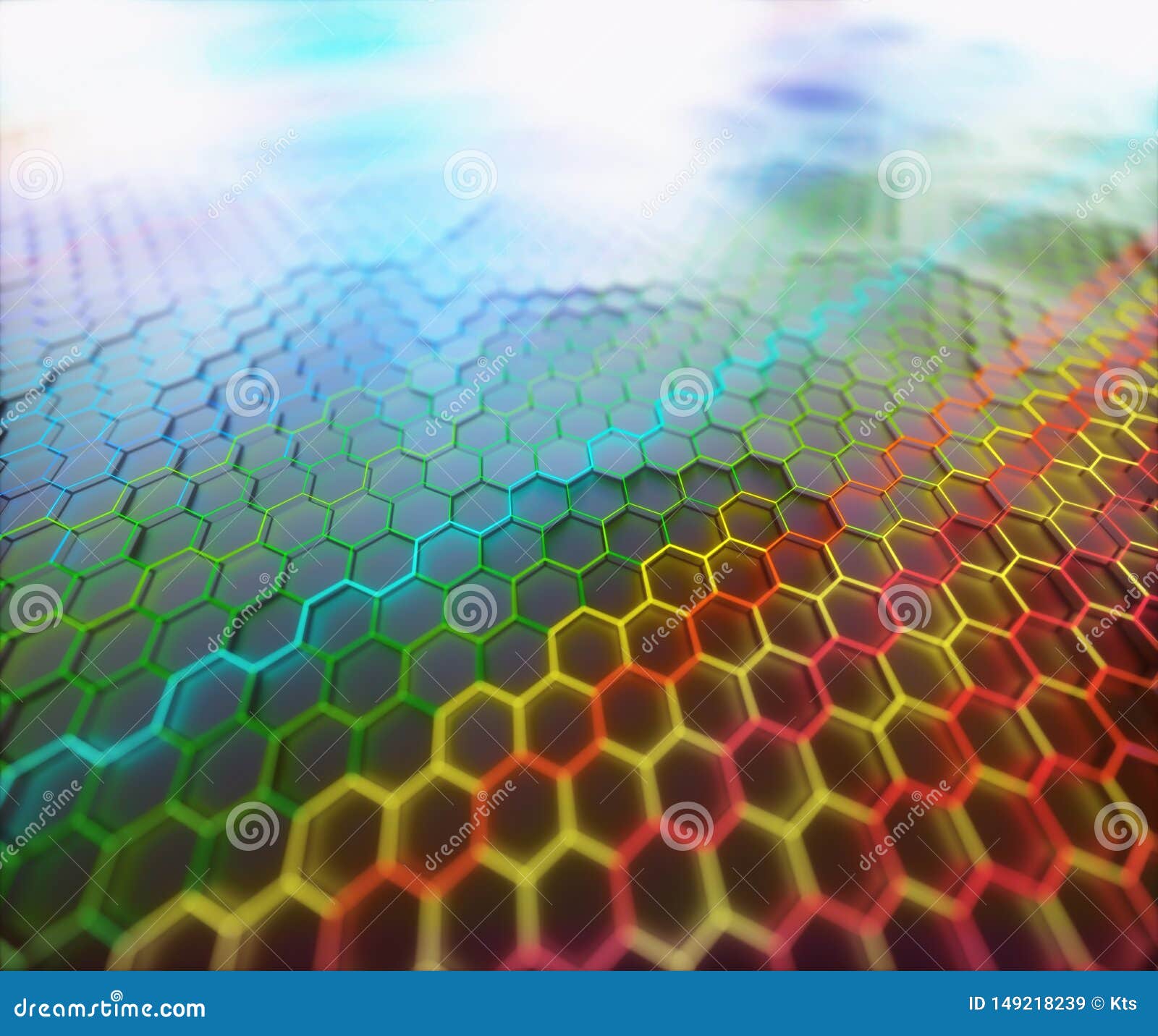 Graphene Structural Background Design Concept Stock Illustration ...