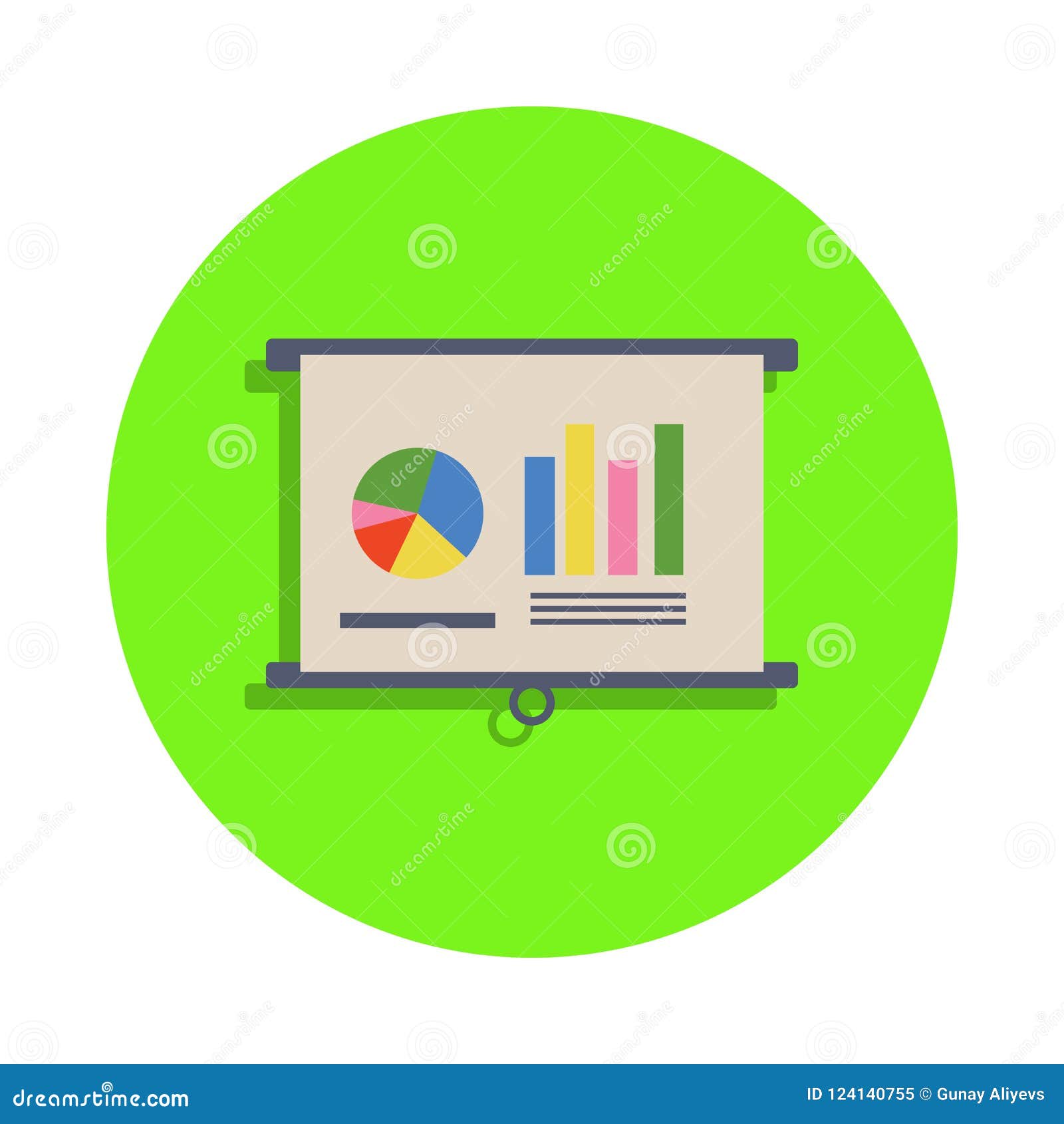Colored Graphical Indicators on the Presentation in Green Badge Icon ...