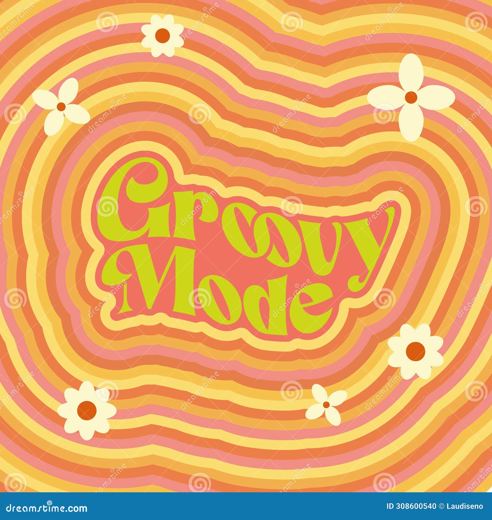 Colored Groovy Background Vector Stock Vector - Illustration of trendy ...