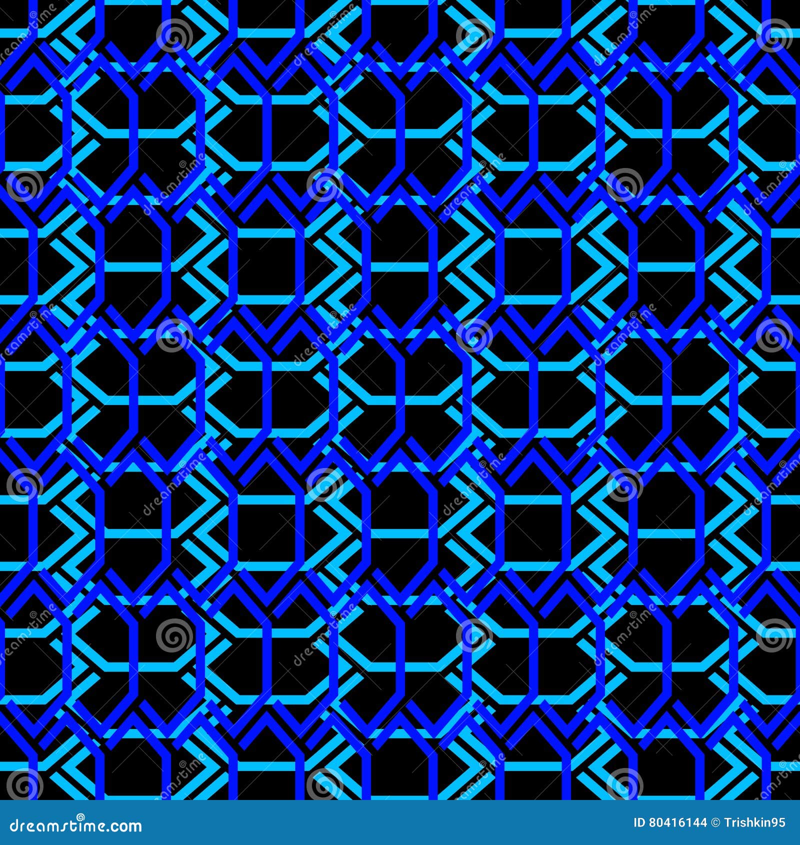 Colored Hexagonal Pattern. Eps 10 Vector Illustration Stock Vector ...