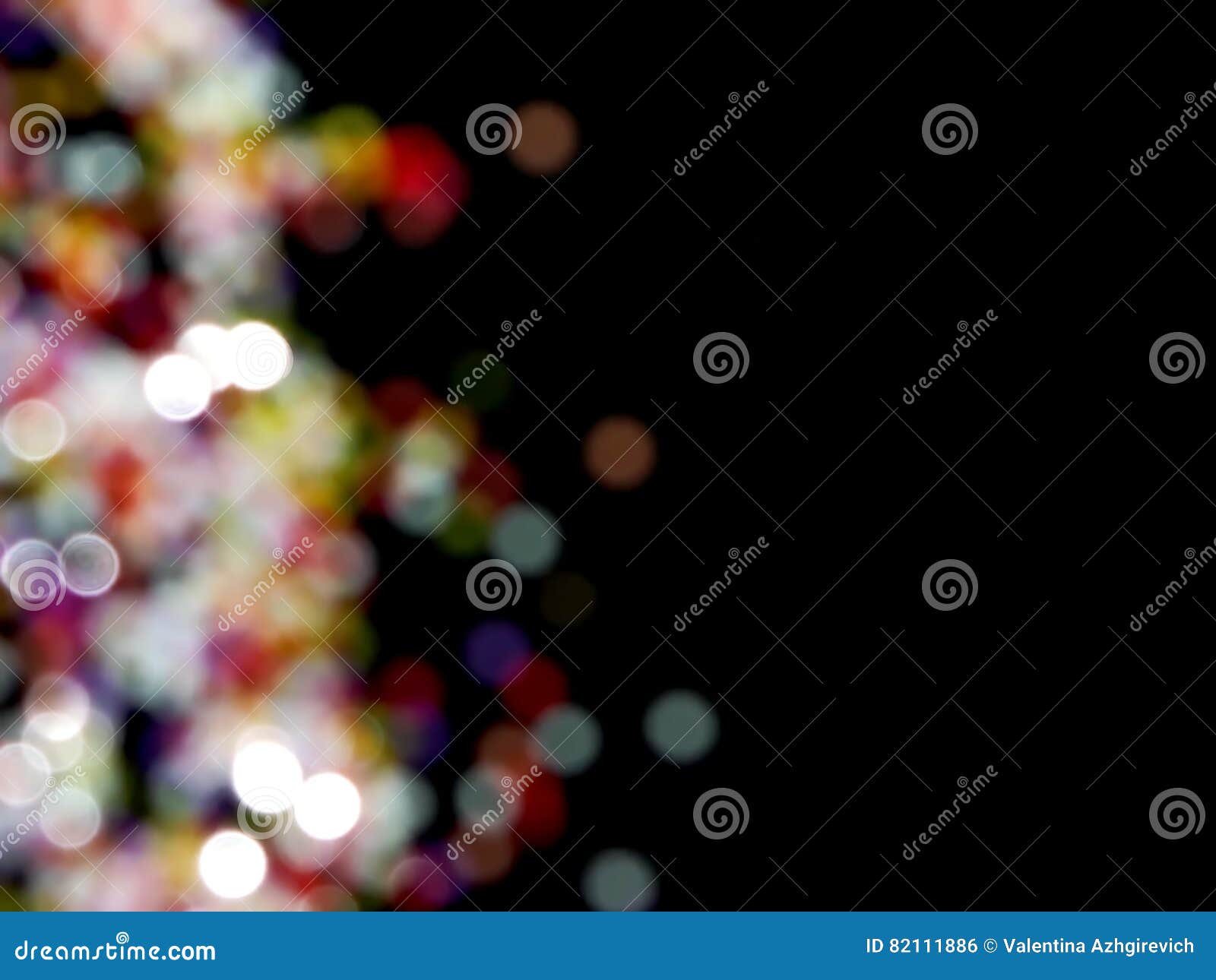 Colored Highlights on a Black Background Stock Photo - Image of black ...
