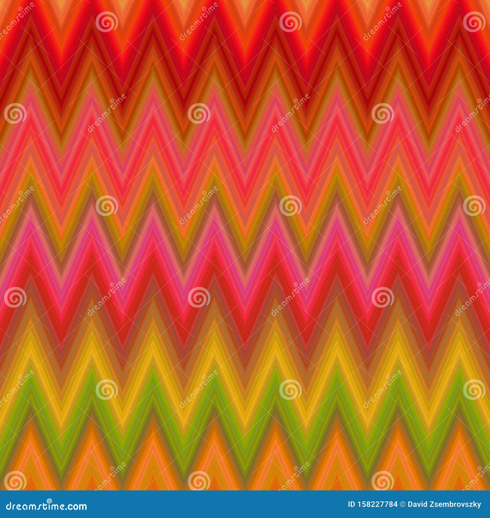 Colored Horizontal Chevron Pattern Background Stock Vector ...