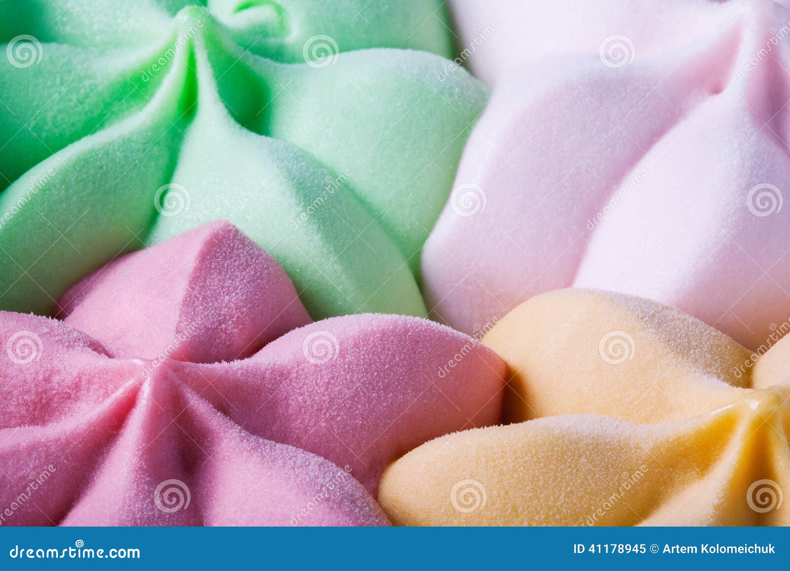 Colored Ice Cream in the Container Stock Image - Image of milk ...