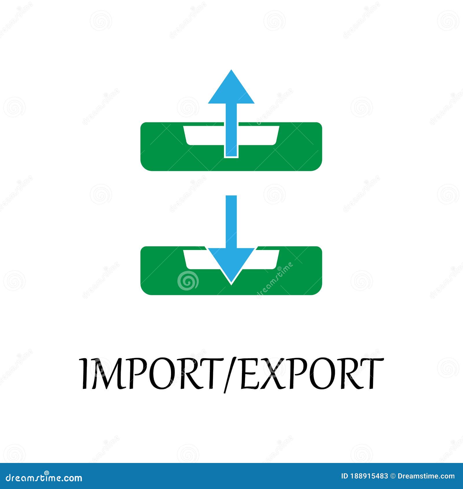 Import Export Icon Stock Illustrations – 10,839 Import Export Icon ...