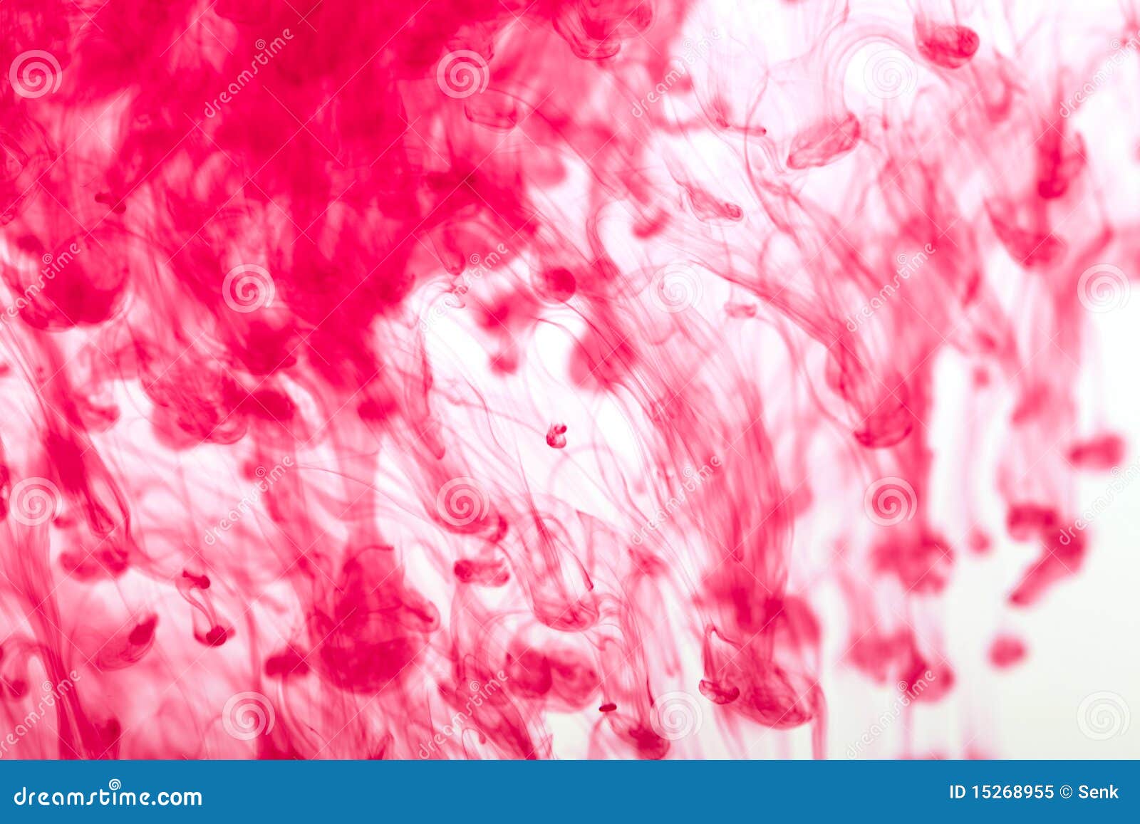 Colored ink splash stock image. Image of water, color - 15268955