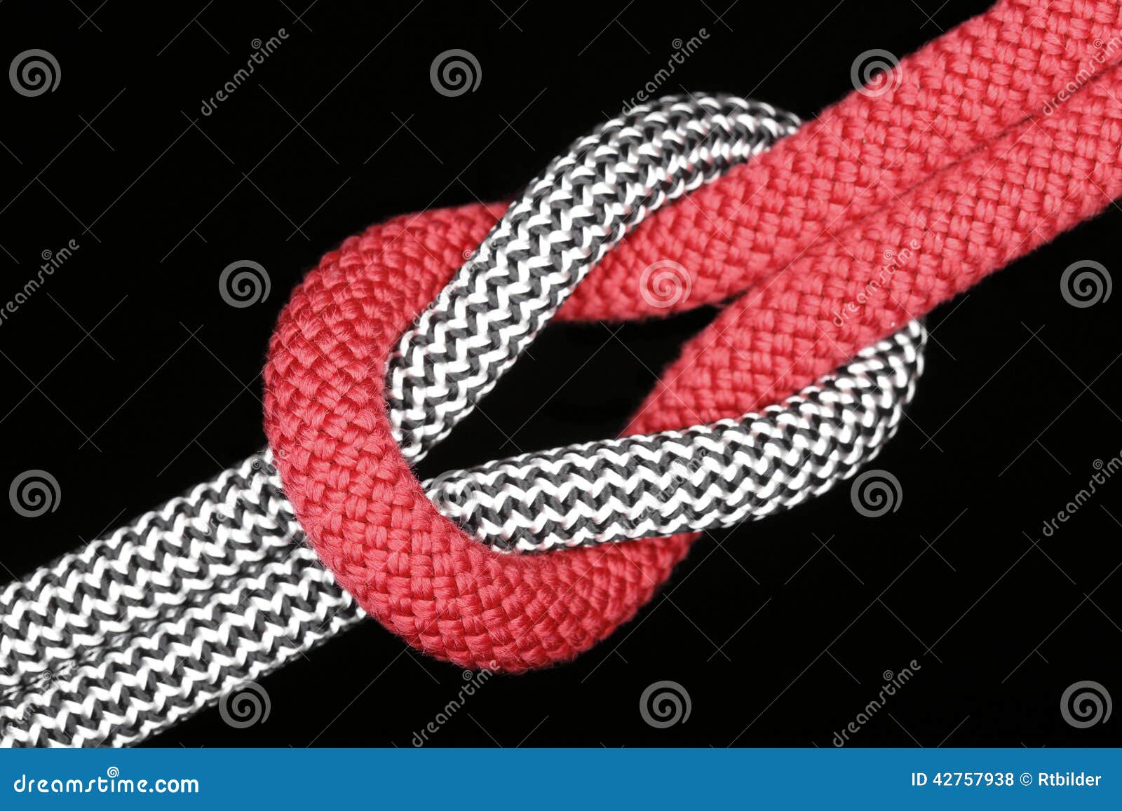 Colored knot stock photo. Image of close, diagonal, cable - 42757938