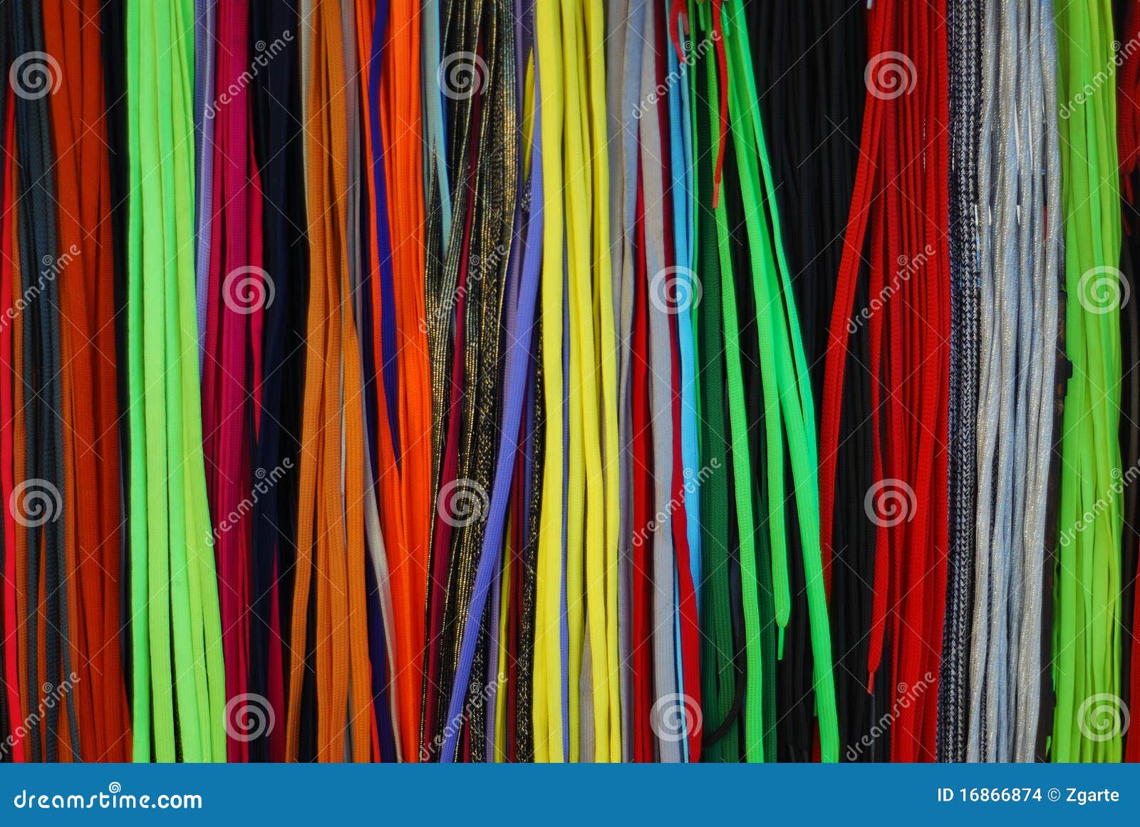 The colored laces stock photo. Image of close, sunlight - 16866874