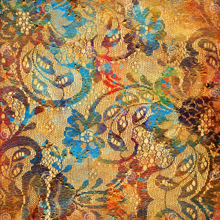 Colored lacy patterns stock illustration. Illustration of lace - 6224734