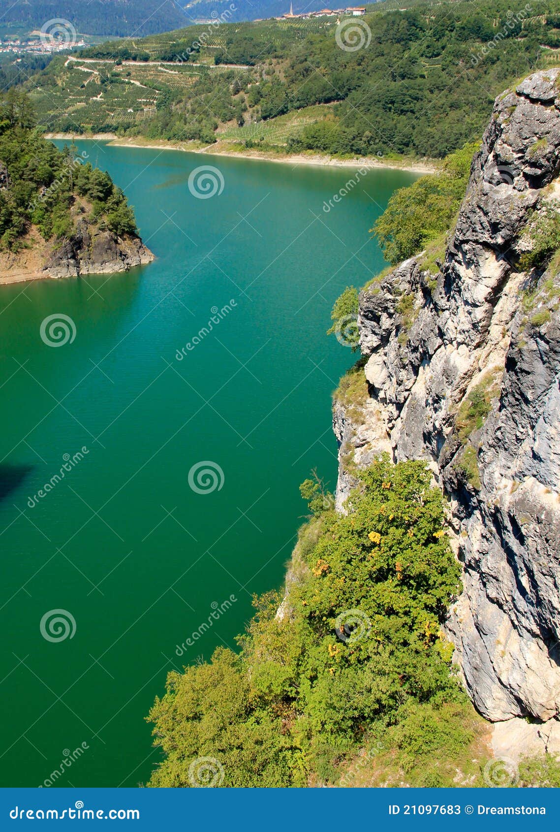 Colored lake (artificial) stock image. Image of sign - 21097683