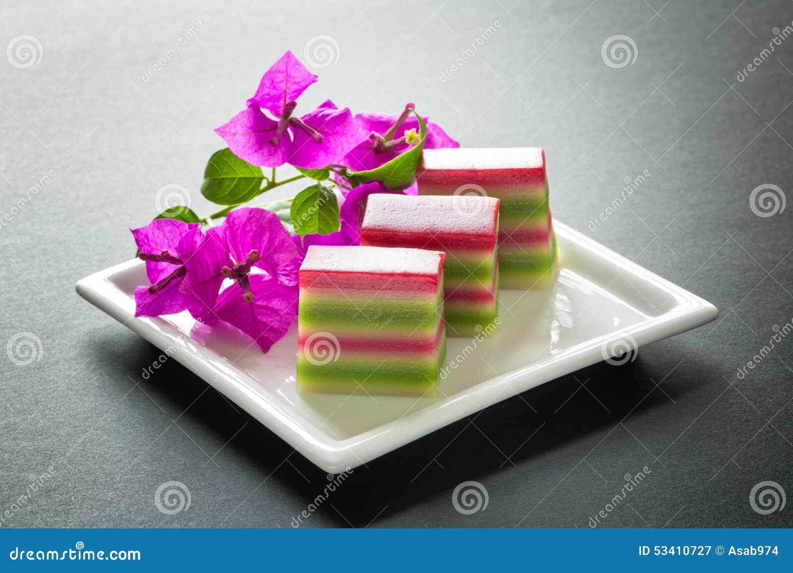 Colored Layer Cakes, Malaysia Stock Image - Image of colorful, bakery ...