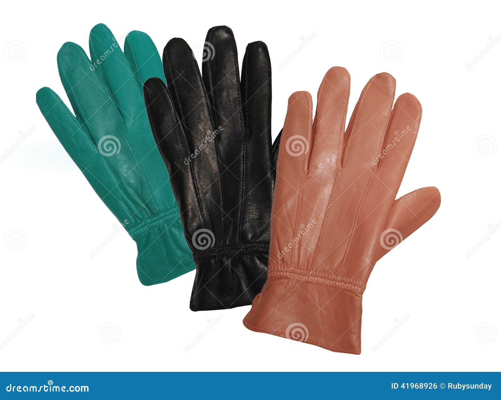 Colored leather gloves stock photo. Image of leather - 41968926