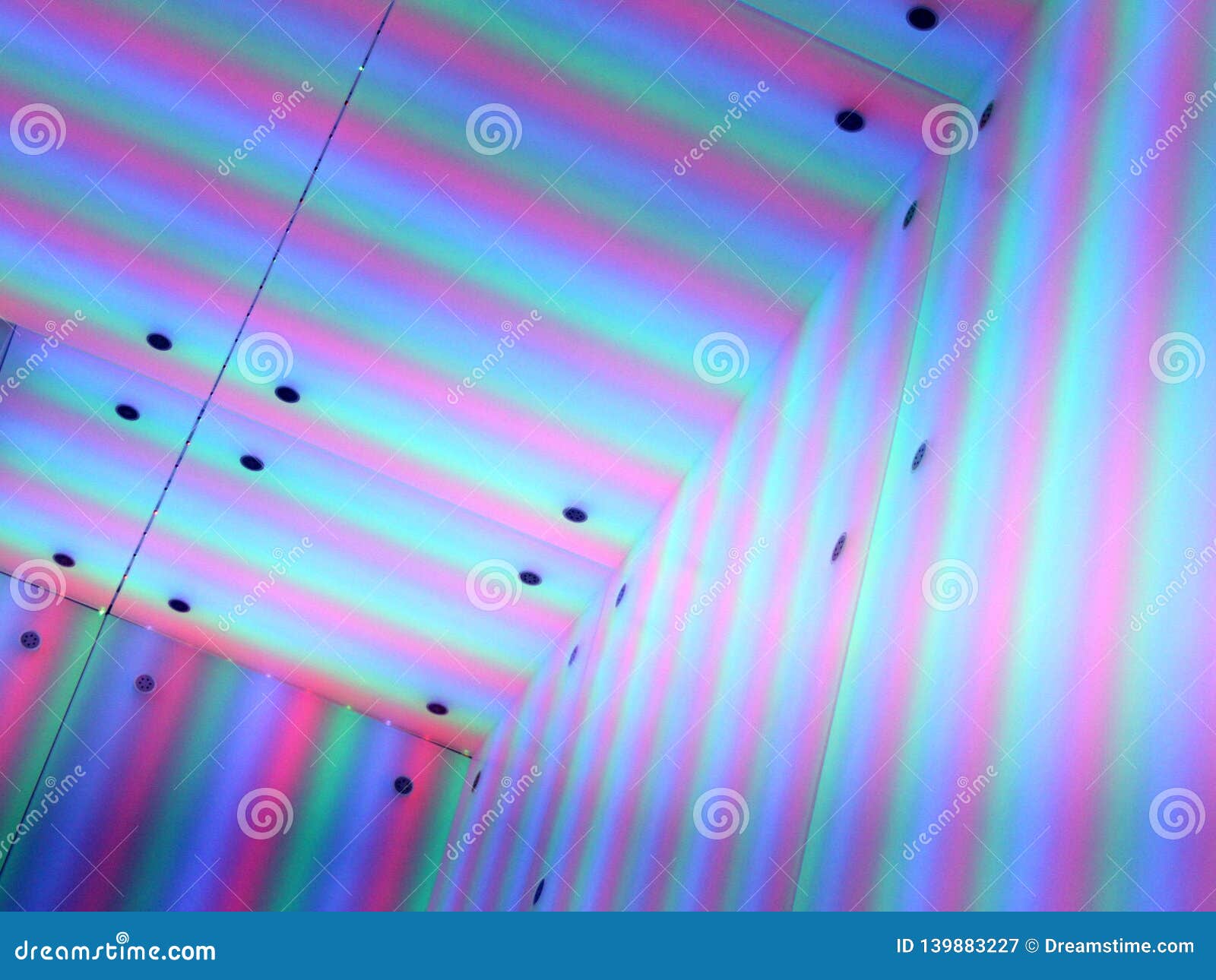 Colored led light box stock image. Image of square, angles - 139883227