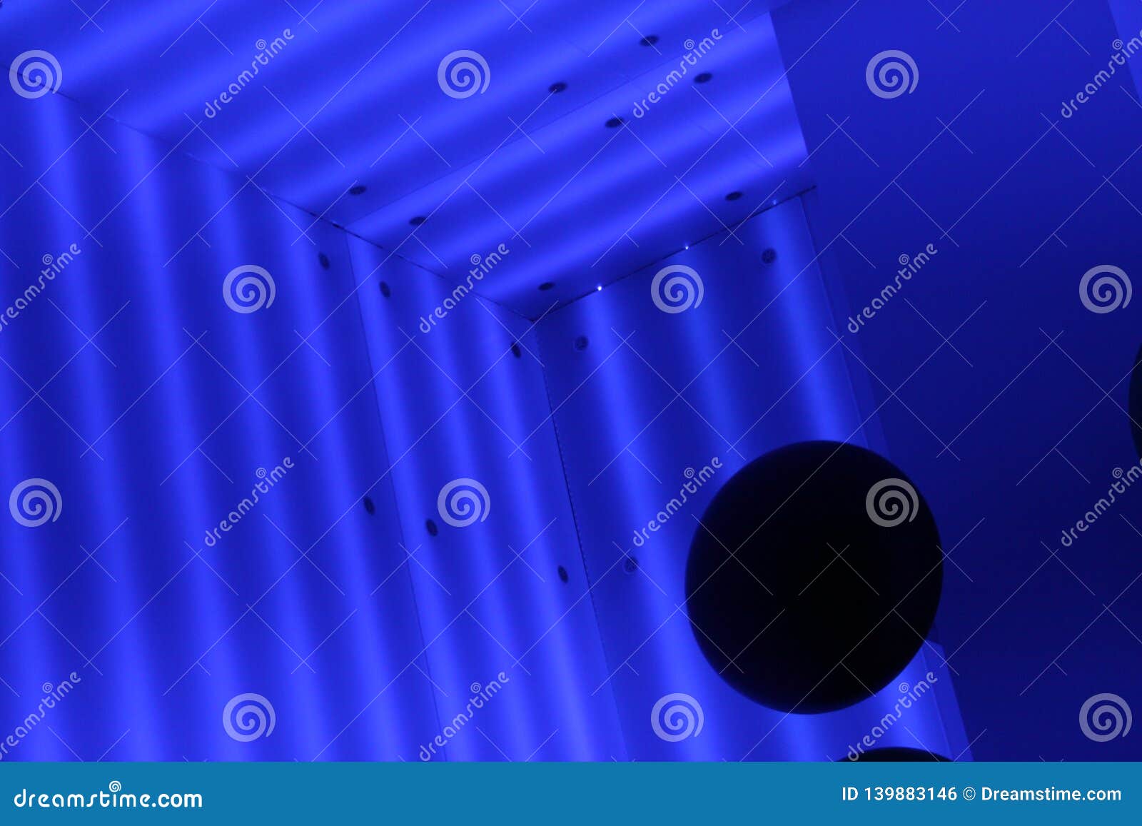 Colored led light box stock photo. Image of circles - 139883146
